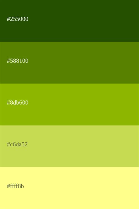 Color Verde Manzana