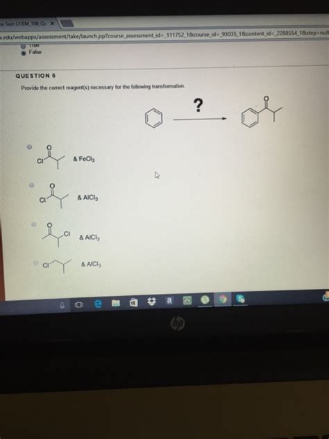 Solved Provide the correct reagent(s) necessary for the | Chegg.com