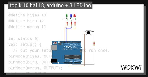 Topik Hal Arduino LED Ino Wokwi ESP STM Arduino
