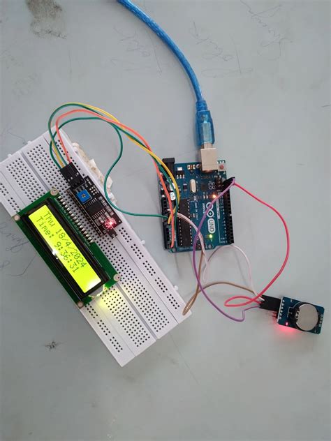 Real Time Digital Clock With Arduino Uno And Rtc Sutanuka Bhowmik