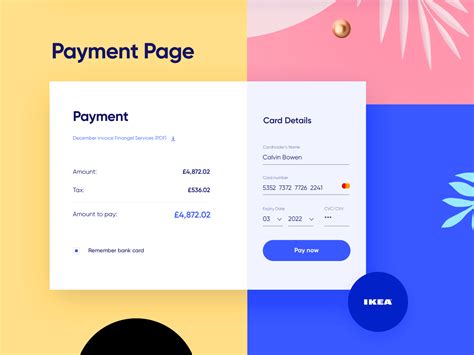Payment Page By Make It Wow On Dribbble
