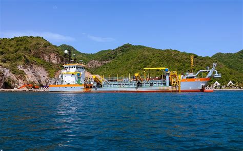 Trailing Suction Hopper Dredger Tshd Elbe Completes Its Operations On Montserrat Government