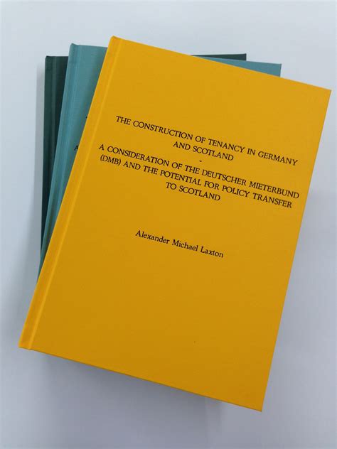 Thesis Binding — Downie Allison Downie Bookbinders