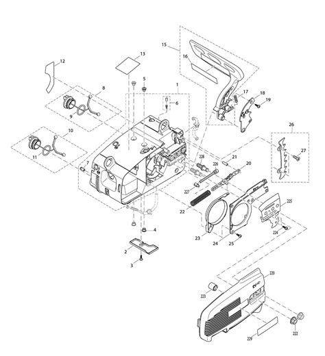 Mcculloch Pro Mac 10 10 Parts Diagram Overview