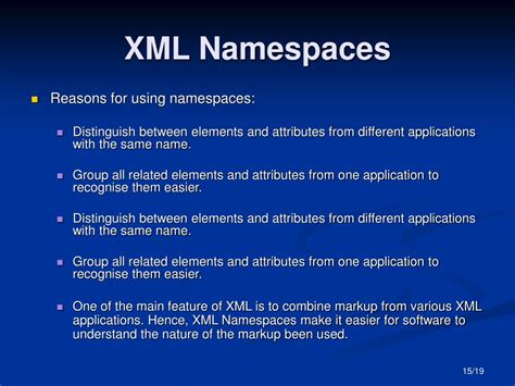 PPT ITApplications XML Module PowerPoint Presentation Free Download ID 3287035