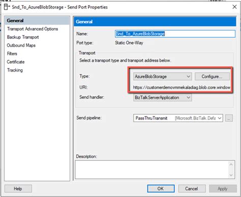 Azure Blob Storage Adapter In Biztalk Server Biztalk360