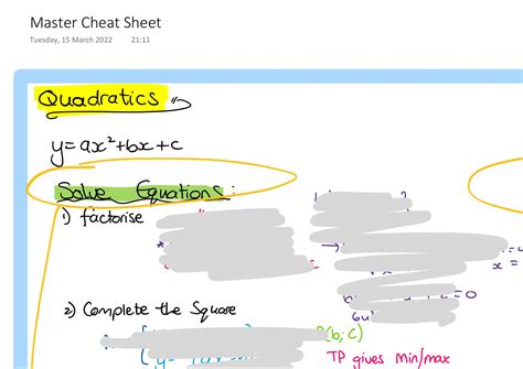 pure maths 1 summary cheat sheet maths stuvia uk