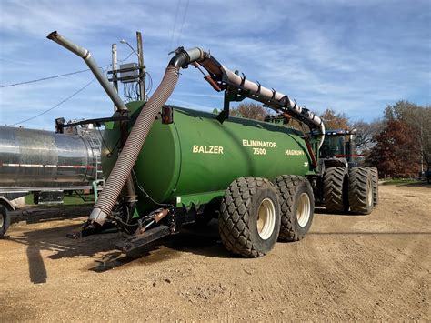 Balzer 7500 Eliminator Magnum Liquid Manure Application Tank Spreader