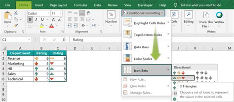 Icon Sets In Excel Conditional Formatting Examples How To Use