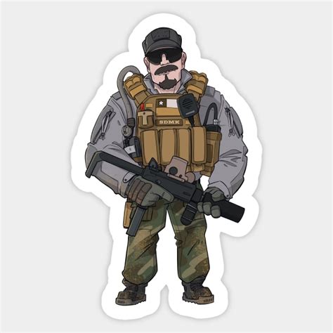 Tactical Airsoft Soldier Tactical Sticker Teepublic