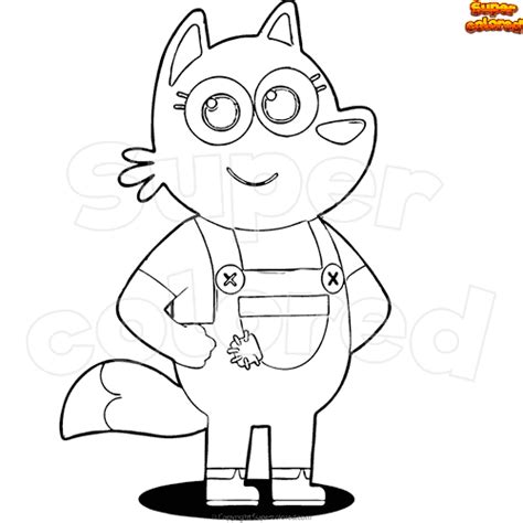 Ausmalbild Milo Tilly