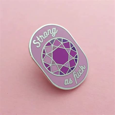 Not Here To Fuck About Enamel Pin — Slightly Offensive Stickers N Stuff