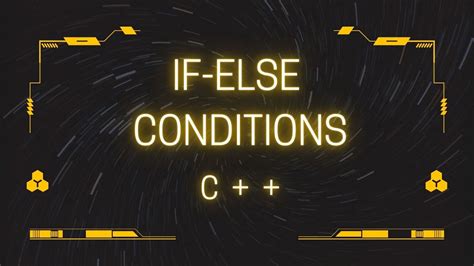 If Else Conditions In C Part 1 Youtube