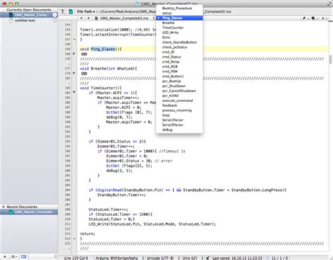 Tutorial Using Textwrangler Instead Of The Arduino Ide Amphibious