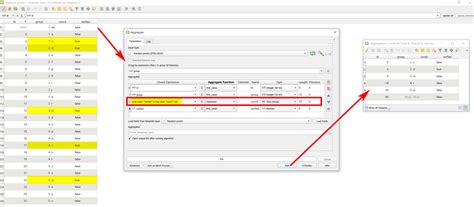 Qgis Merging Multiple Records Into 1 Record Group By Field Group