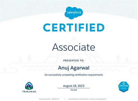 Ca Anuj Agarwal On Linkedin Tcs Salesforcecertification