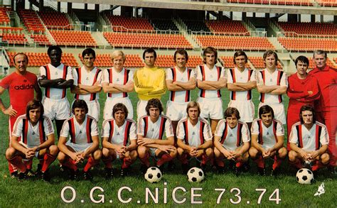 Football Vintage Années 19501980 Ogc Nice 197374