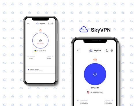 vpn mobile app on behance