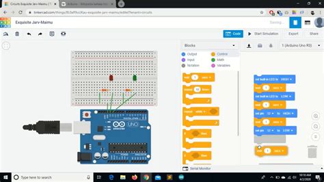 Membuat Flip Flop Arduino Dengan Tinkercad Youtube