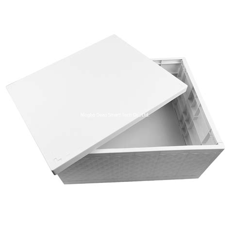 Collapsible Plastic Folding Storage Box Bins Crates With Lids Storage Boxes And Bins And Camping