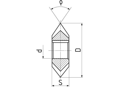 Zps Fn 857075v 060050 Double Angle Milling Cutters Symmetrical Code