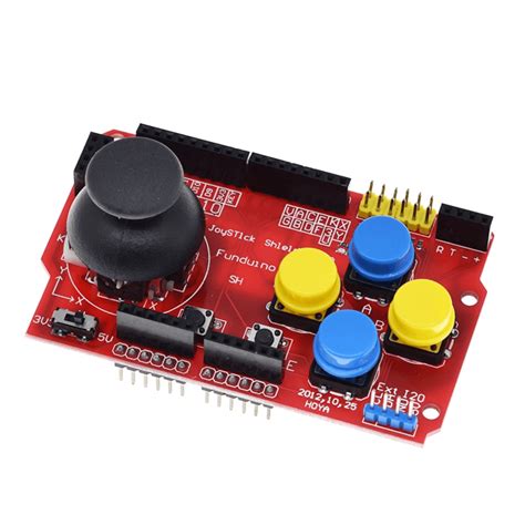 Shield Joystick Para Arduino Diy Do It Yourself Instituto Digital