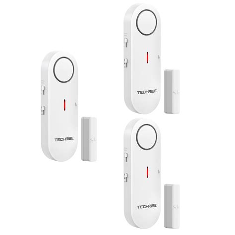 Techrise Window Alarms Door Alarms2 In 1 Alarm And Chime