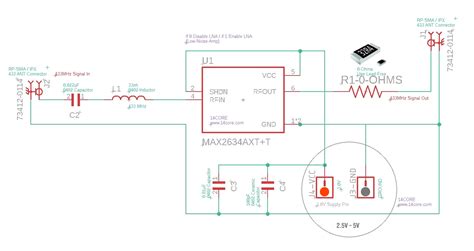 433mhz radio booster schemematics diagram 14core 1