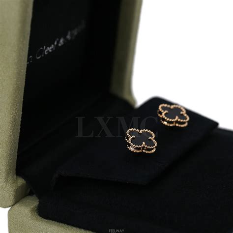 Van Cleef And Arpels 귀걸이 미스코코♥반클리프 아펠 스위트 알함브라 이어링 귀걸이 Vcara4490 원래