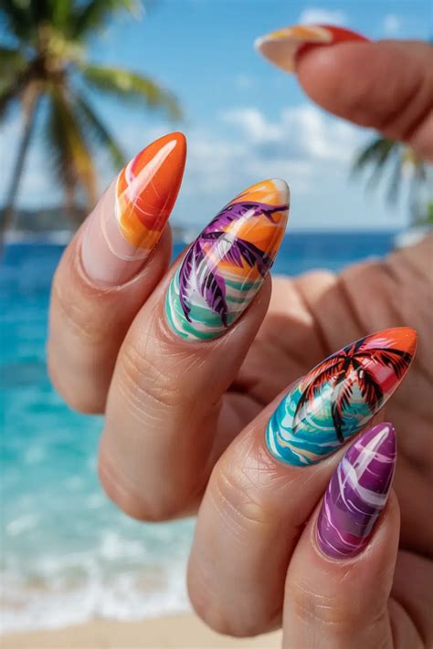 Summer Acrylic Nail Ideas 2025 Bright Trendy And Fun Looks