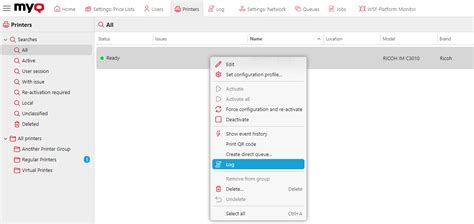 Myq X Embedded Terminal 8 2 For Ricoh Myq