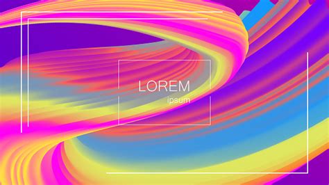 추상 배경입니다 밝은 다채로운 동적 모양입니다 3d 효과와 웨이브 전단지 배너 빈 비즈니스 프리젠 테이션에 대한 Eps10 벡터