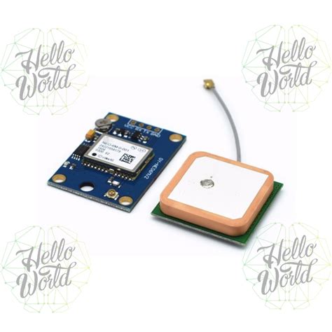 Módulo Gps Ublox Neo 6m Con Eeprom Mwcaeroquad Y Con Antena Flight