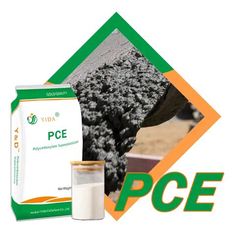 Pce Superplasticizer For Concrete High Water Reducing Rate Concrete