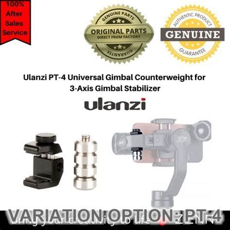 Pt 4 Universal Gimbal Counterweight For 3 Axis Gimbal Stabilizer Pt 4 Universal Gimbal Counterweight For 3 Axis Gimbal Stabilizer