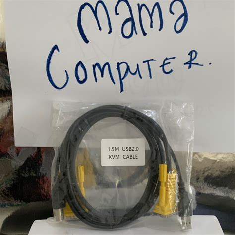 Jual Kabel Kvm Usb 15m Cable Kvm Switch Usb 15 Meter Shopee Indonesia