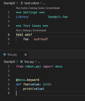 Language Server Doesn T Identify Type Errors Issue Robocorp Robotframework Lsp GitHub