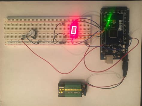 Arduino 7 Segment Display Counter 3 Steps With Pictures Instructables