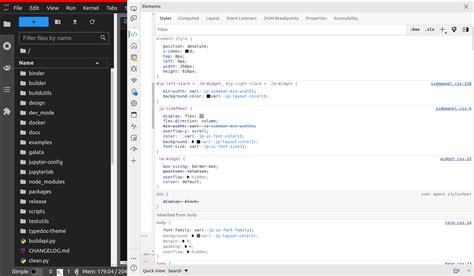 Double Scrollbar In Side Panels On Issue Jupyterlab Jupyterlab GitHub