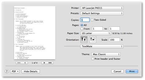 Macos Set Print Margins In Textmate Super User