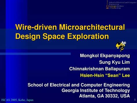 Ppt Wire Driven Microarchitectural Design Space Exploration Powerpoint Presentation Id 5005483