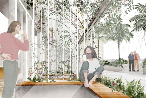 View Of The Front Pockets Materials Board Architecture Architecture Graphics Architecture