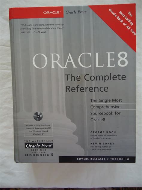 buy oracle8 the complete reference oracle series book online at low