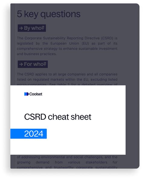 5 Tools And Workflows You Need To Get Csrd Compliant