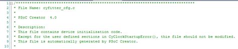 ThingSoC PSoC4L Using Debugging The PSoC4 Clock IoT Expert