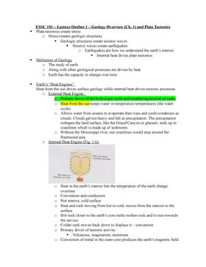 ESSC 101 Study Guide For Unit 3 Exam ESSC 101 Study Guide For Unit 3 Exam These Questions Are