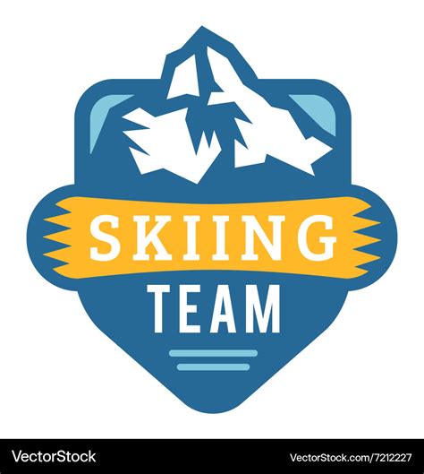 Ski Resort Logo Emblems Labels Badges Royalty Free Vector