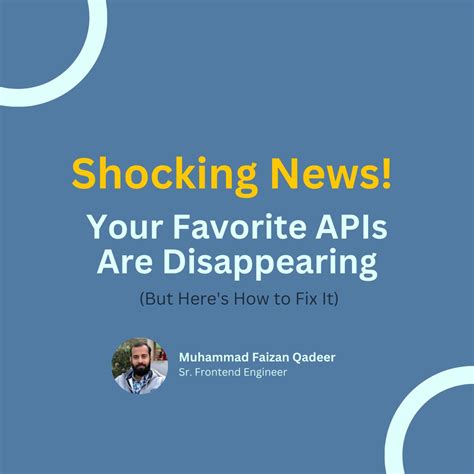 Muhammad Faizan Qadeer On Linkedin Apideprecation Softwaredevelopment Developerlife Planning