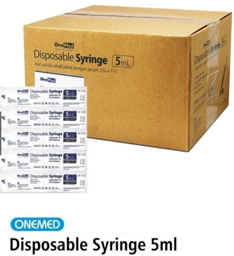 Spuid 5 Cc Onemed Disposible Syringe