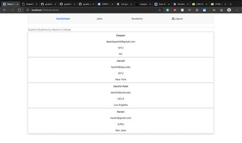 GitHub Deepenpatel Handshake Prototype Developed Prototype Of Handshake Website Using React